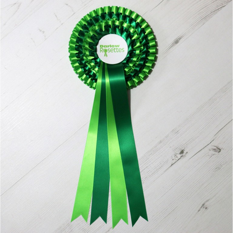 4 Tier Rosettes | Horse, Dog & Event Rosettes | Darlow Rosettes