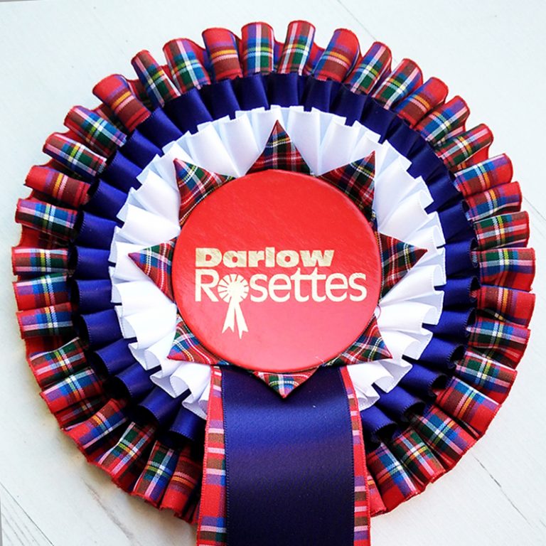 Designer Rosettes | Horse, Dog & Event Rosettes | Darlow Rosettes
