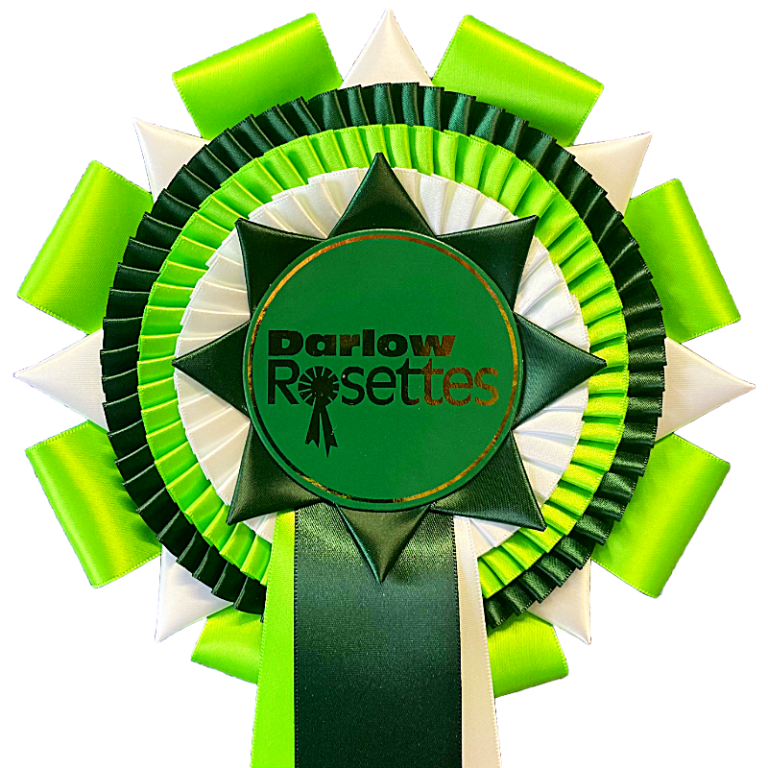 Designer Rosettes | Horse, Dog & Event Rosettes | Darlow Rosettes